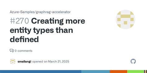 creating more entity types than defined · issue 270 · azure samples