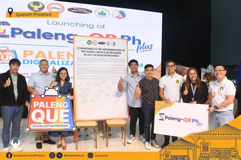LALAWIGAN NG QUEZON, PALENG-QR PH PLUS READY NA! | Bangko Sentral ng ...