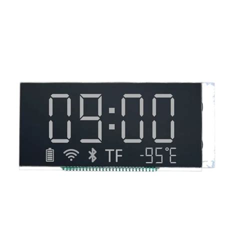 lcd digital clock module 7 segment 4 digit lcd manufacturers
