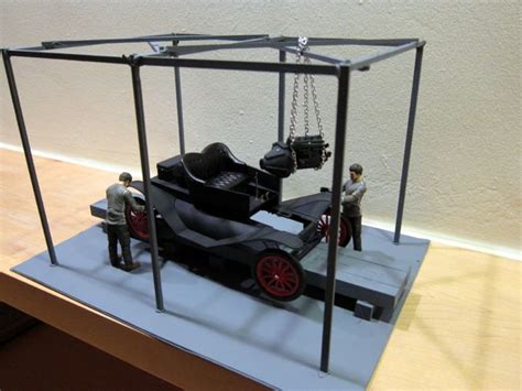 tesla model s and ford model t factories 3d printed and arduino