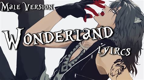 Nightcore Wonderland Male Version Youtube Music