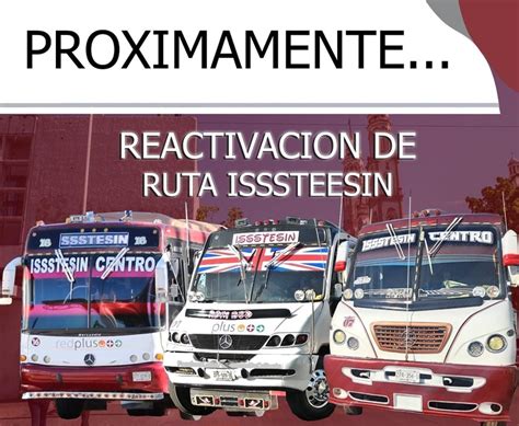 ¡con Servicio Mejorado Camión Issstesin Reactivará Su Ruta En Culiacán