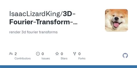 Github Isaaclizardking3d Fourier Transform Rendering Render 3d