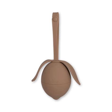 Konges Sløjd Silicone Pacifier Case Lemon Blush Leo And Bella