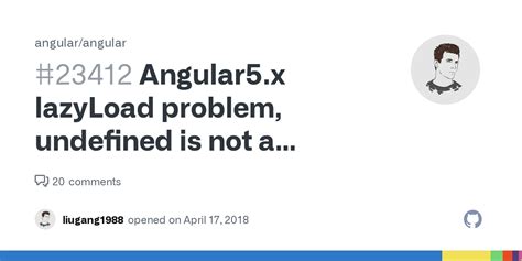 Angular5x Lazyload Problem Undefined Is Not A Function · Issue 23412