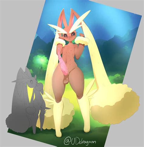Rule 34 Absurd Res Alpha Pokémon Anthro Balls Big Ears Big Penis Black Sclera Brown Body Brown