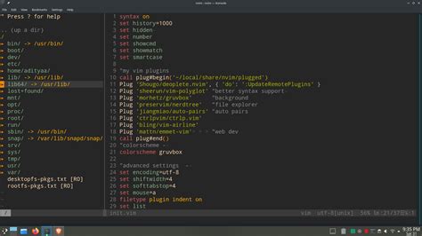 vim plugins for web devs r vim