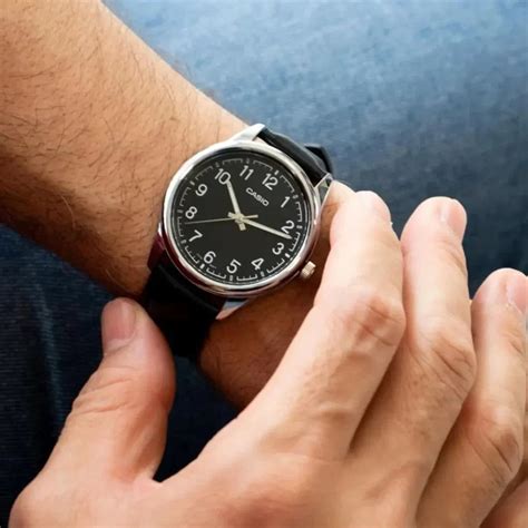 Reloj Casio Para Caballero Referencia Mtp V005l 1b4 Diseño Elegante Olímpica