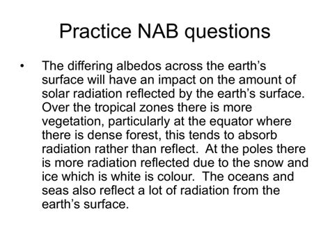 Practice NAB Questions