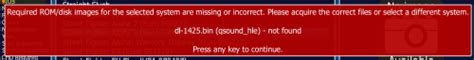 Missing Files In Mame Emulation LaunchBox Community Forums