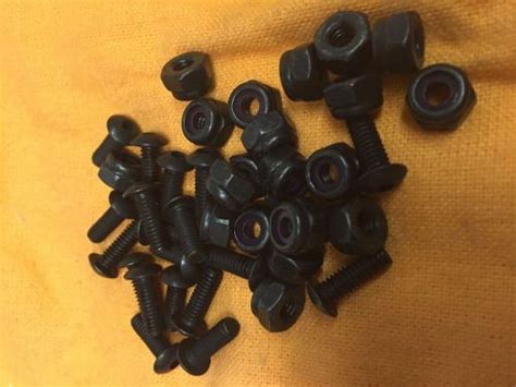 Purchase Jr Dragster Karting Windshield Mounting Screws Black Finish Stainless Steel In Old