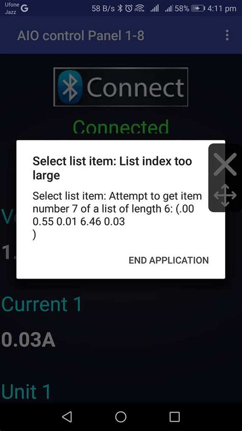 Having An Error Named Select List Item List Index Too Large I Am