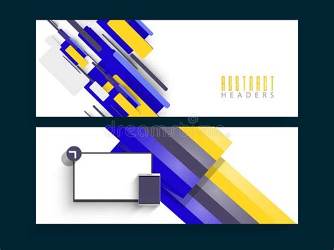 social media banner or header design set in abstract stock illustration illustration of