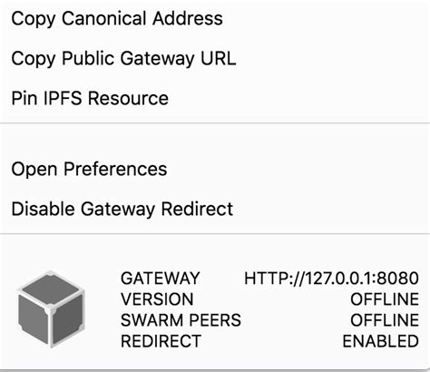 Daemon Is Off But Redirect Is Still Enabled Issue Ipfs Ipfs Companion GitHub