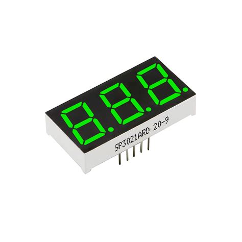 7 Segment Display Three Digit Vigyan Mitra