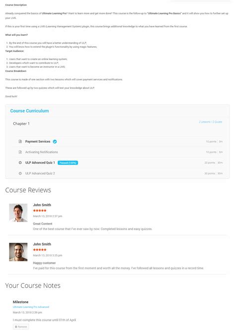 Ultimate Learning Pro Lms Wordpress Plugin 036 Learning Pro Wordpress Plugin Learning Pro
