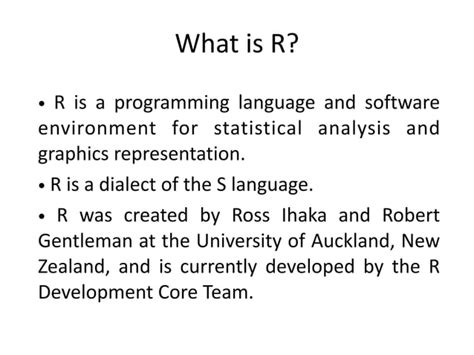 R Programing Language Notes Unit 5 Data Viz In R Ppt