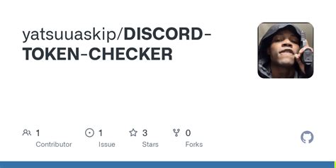 GitHub Yatsuuaskip DISCORD TOKEN CHECKER