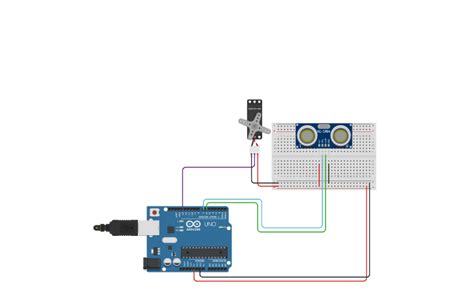 Circuit Design Servo Motor Controlado Mediante Sensor Ultrasónicohc