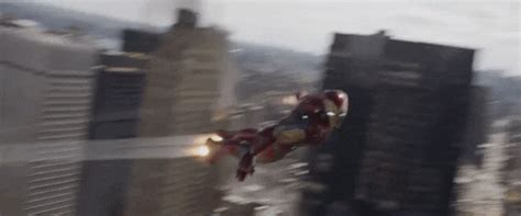 Avengers Iron Man Flying 