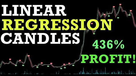 Secret Linear Regression Candles Strategy Tradingview In 2023 Easy