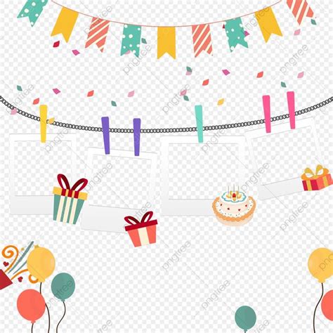 폴라로이드 생일 일러스트 사진 종이 컬러 배너 크리 에이 티브 테두리 풍선 생신 오리온 틀 Png 일러스트 및 Psd 이미지 무료 다운로드 Pngtree 배너