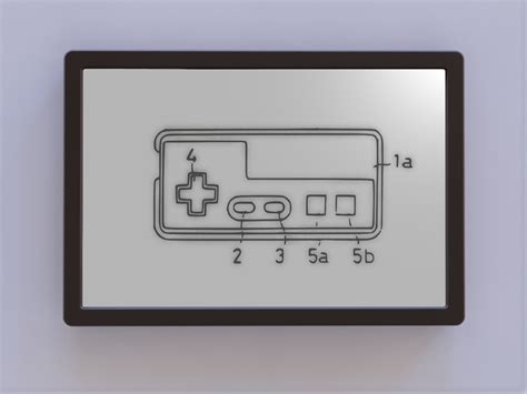 Famicom Controller Patent Art By Ken Mills Download Free STL Model Printables Com