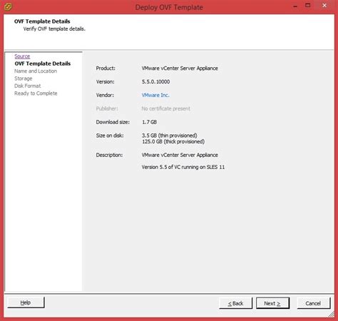 Deploy VMware VCenter Server Update Appliance Using An OVF Template Adventures In VMware