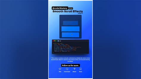 👉mind blowing smooth scroll effect with just a few lines of javascript