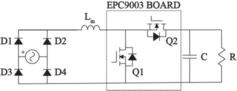 Boost Pfc Topology Using The Epc9003 Board With Two Egan Switches