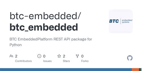 Github Btc Embeddedbtcembedded Btc Embeddedplatform Rest Api