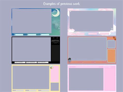 Custom Twitch Stream Overlay Package Twitch Overlay Commission Custom Overlays Custom Twitch