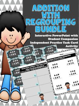 Multi Digit Addition With Regrouping PowerPoint Bundle TPT
