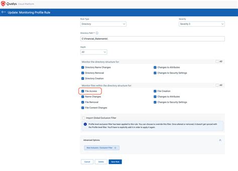 real time file access monitoring fam with qualys fim qualys