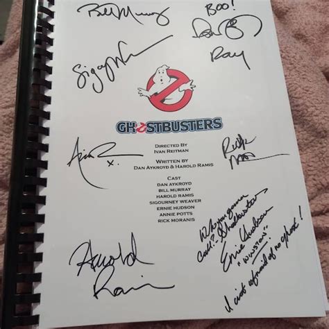 Purple Rain Signed Movie Script Screenplay Prince Present Birthday