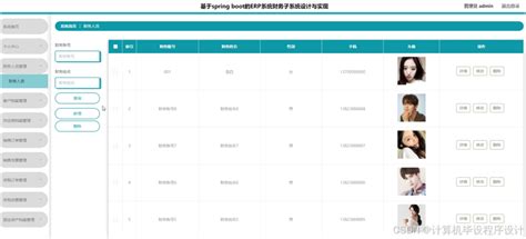 计算机毕业设计springboot的erp系统财务子系统设计与实现 企业资源规划（erp）系统财务管理模块 Erp系统财务管理系统设计与实现 Csdn博客