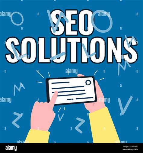 Text Showing Inspiration Seo Solutions Word Written On Search Engine