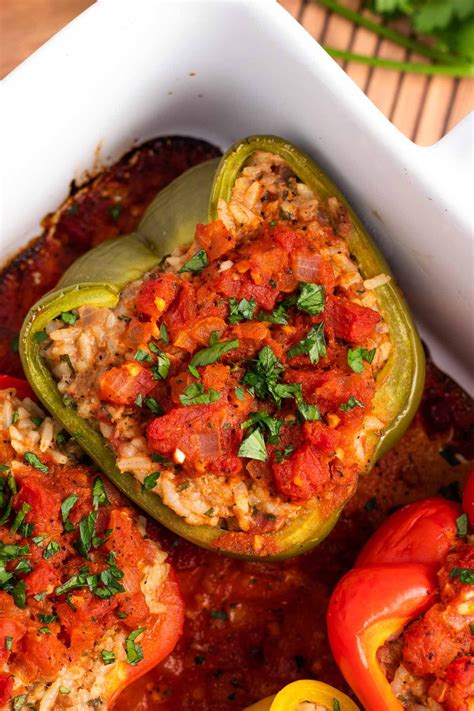Easy Tex Mex Style Stuffed Peppers Artofit