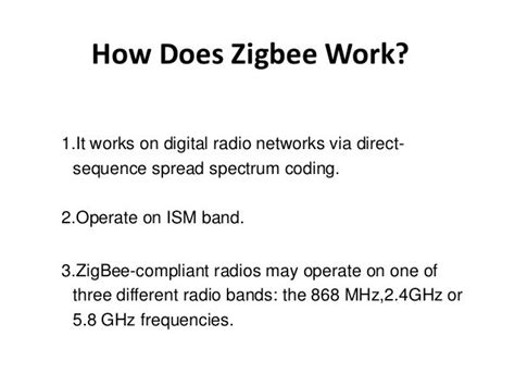 zigbee technology