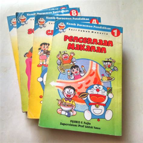 Jual Komik Doraemon Pendidikan Seri Tubuh Manusia Fujiko Fujio Elex