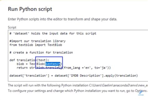 Power BI Python Tutorial How To Translate Texts Master Data Skills AI