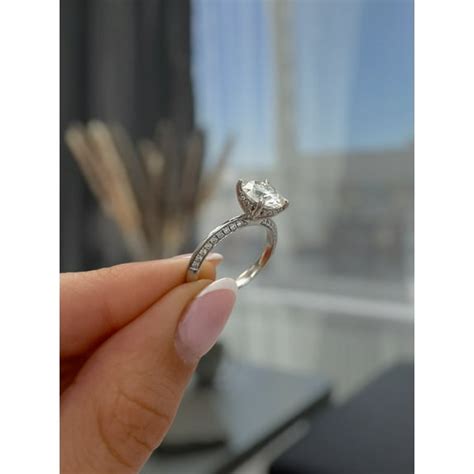 Este Origin 350ct Round Cut Lab Grown Diamond Solitaire Engagement