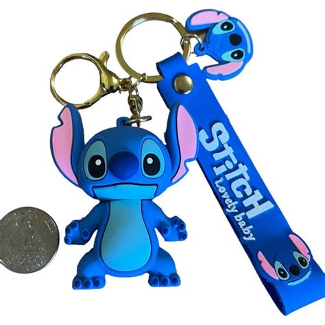 Stitch Keychain Etsy