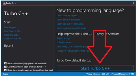 Download And Install Turbo Cc Windows 7 8 81 And 10 32 Bit And 64 Bit