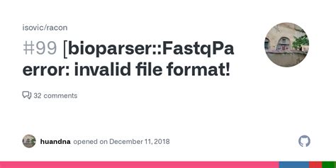 Bioparser FastqParser Error Invalid File Format Issue 99