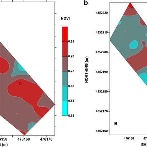 Spatial Variability Of The Normalized Difference Vegetation Index For
