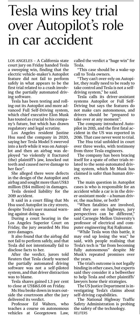 Ang Chee Yong On Linkedin Some Product Liability Lessons To Learn From This…