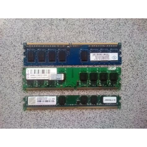 Jual Ram Pc Komputer Ddr 2 1 Gb Pc 6400 Merk Campur Shopee Indonesia