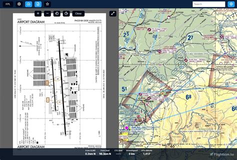 remove my position in vfr map atc traffic and navaids microsoft