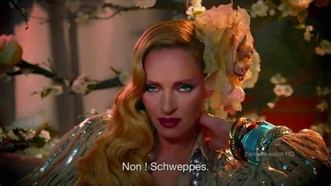Uncensored And Unrated Schweppes Advertising With Uma Thurman Youtube